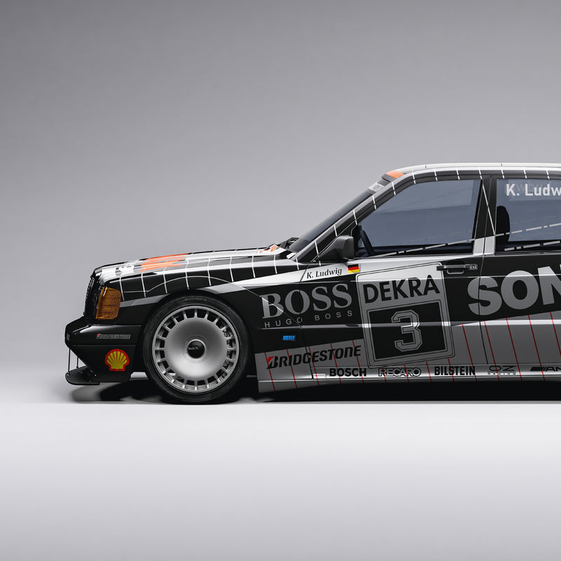"Mercedes W201 DTM Sonax" Autoprints Kunstdruck