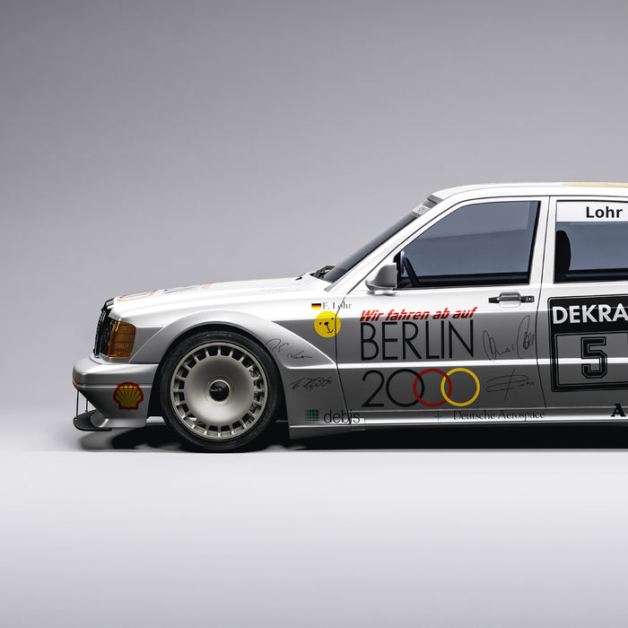 "Mercedes W201 DTM Sonax" Autoprints Kunstdruck